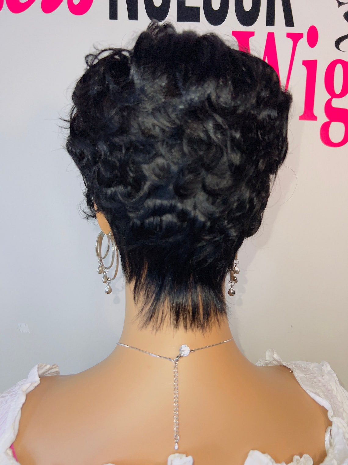 Laura Glueless Pixie Cut Wigs - Etsy