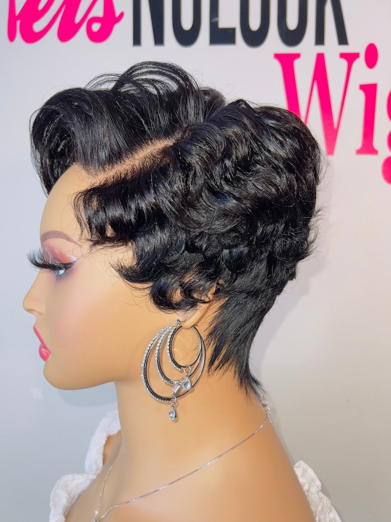 Laura Glueless Pixie Cut Wigs - Etsy