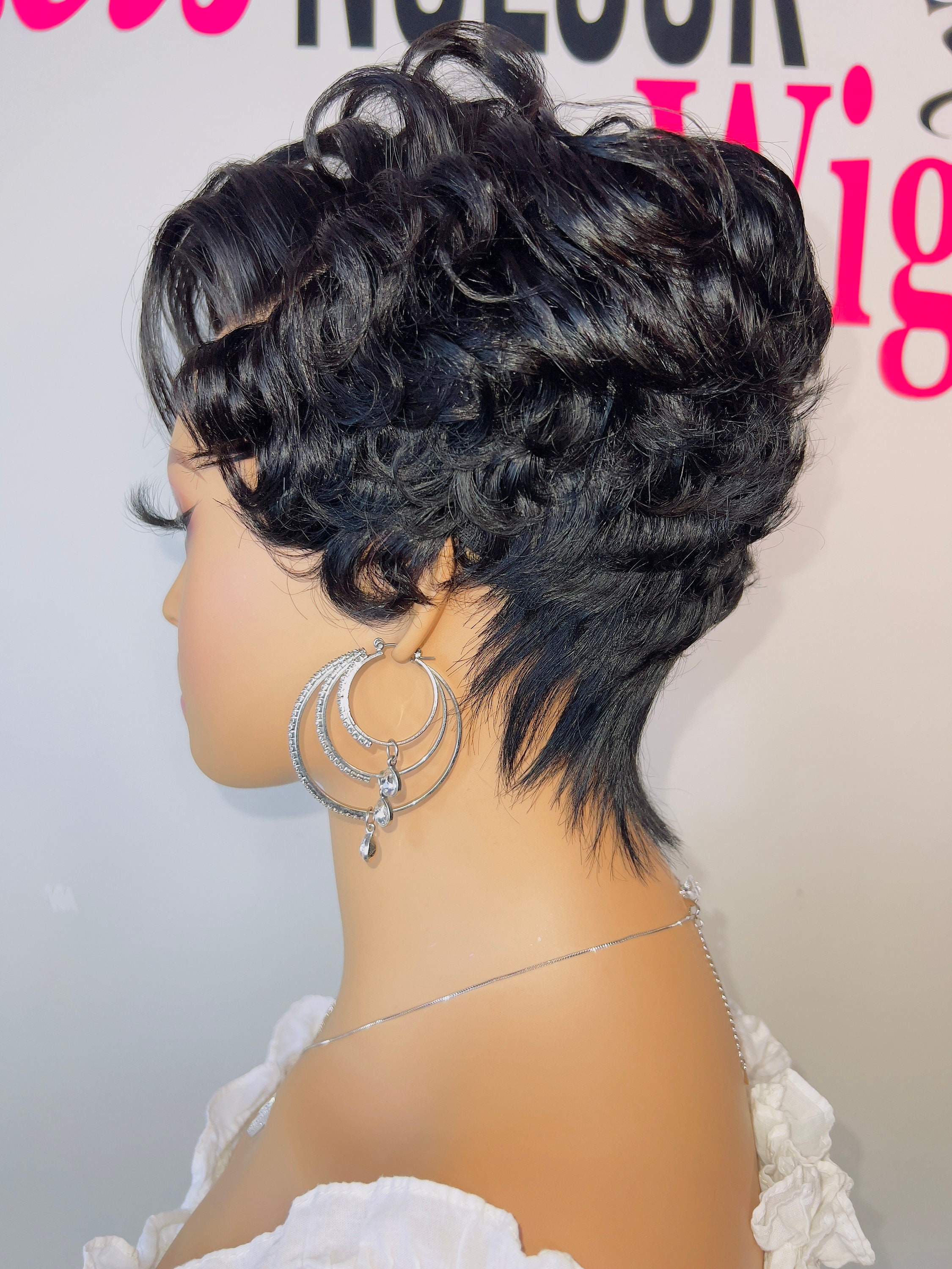 Laura Glueless Pixie Cut Wigs - Etsy