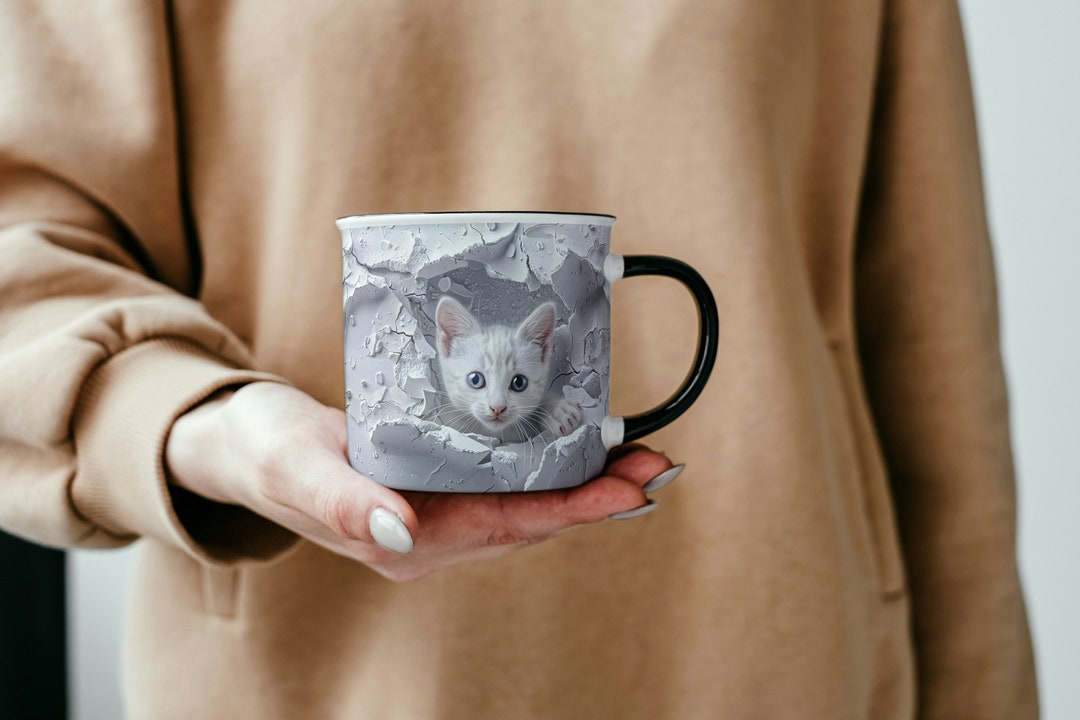 Peeky Cat - Etsy