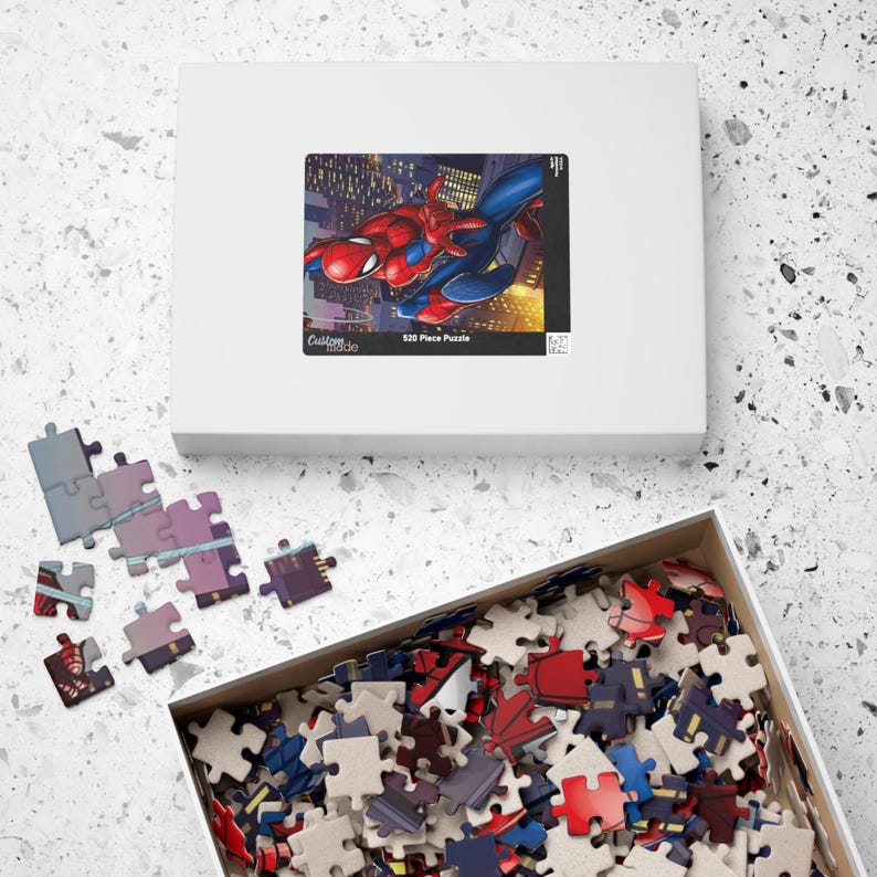 Spider-man Action Pose Puzzle | 110-1014 Piece Jigsaw, City Night ...