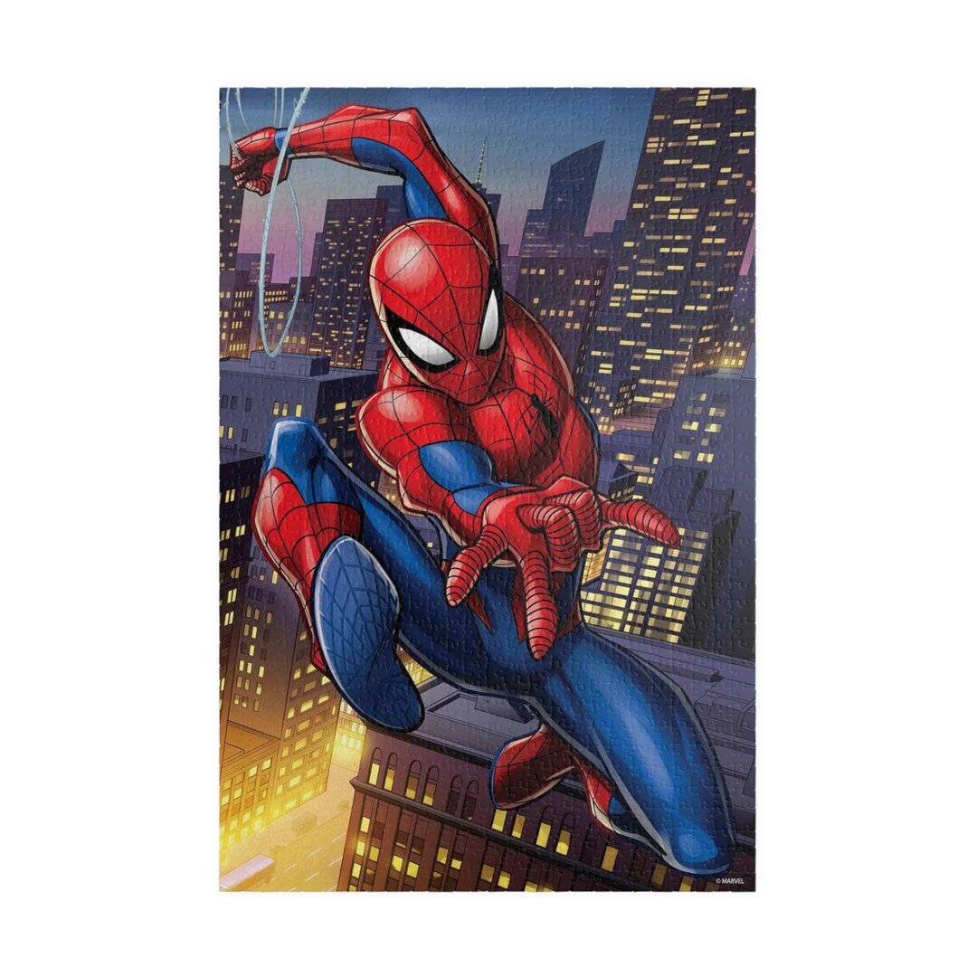 Spider-man Action Pose Puzzle | 110-1014 Piece Jigsaw, City Night ...