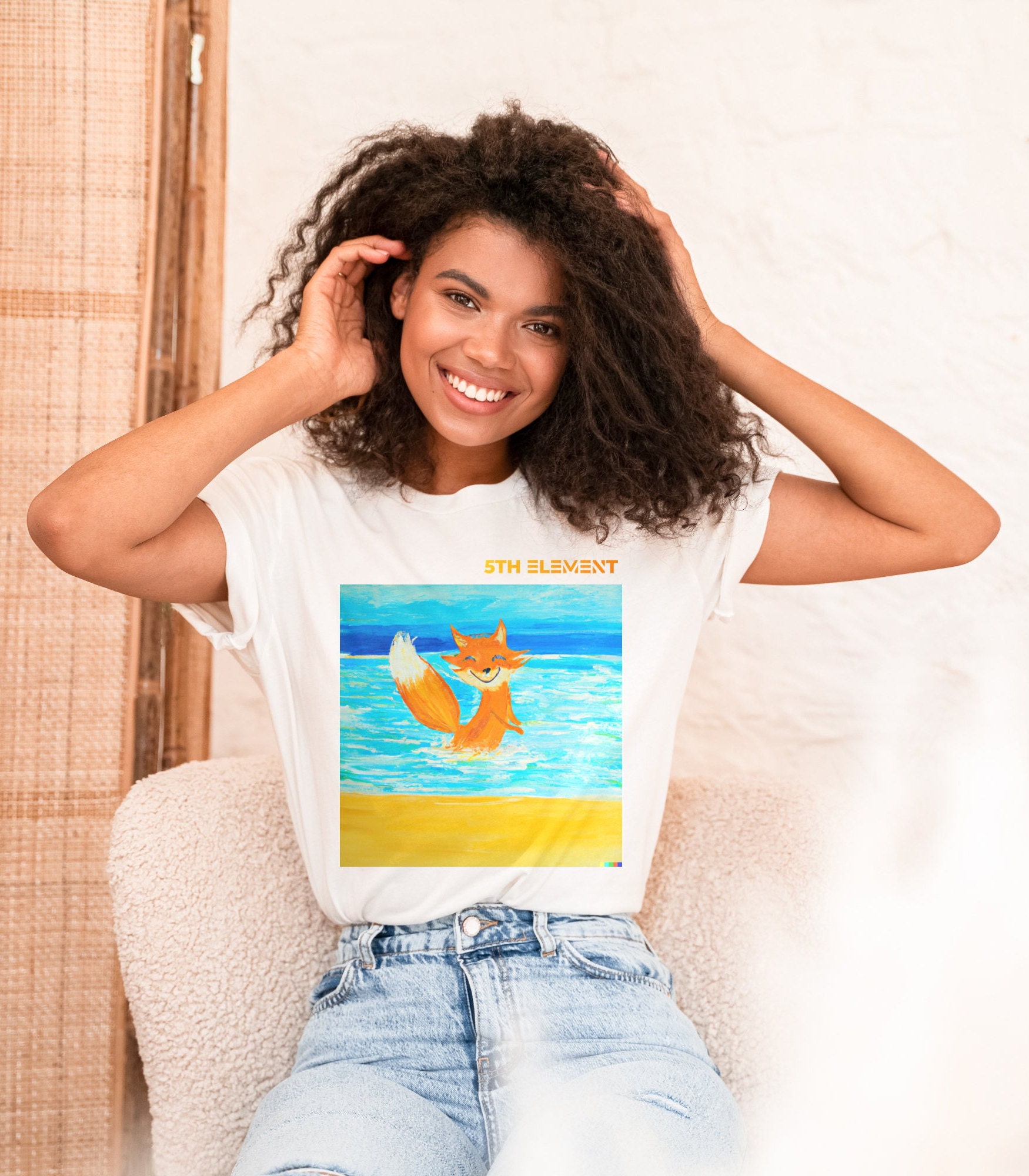 Ai Generated Tshirt, Ai Art, Kind Fox Tshirt, Funny Tshirt, Best Gift ...