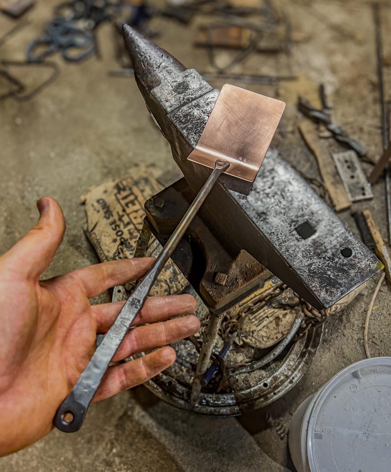Hand Forged BBQ Spatula - Etsy