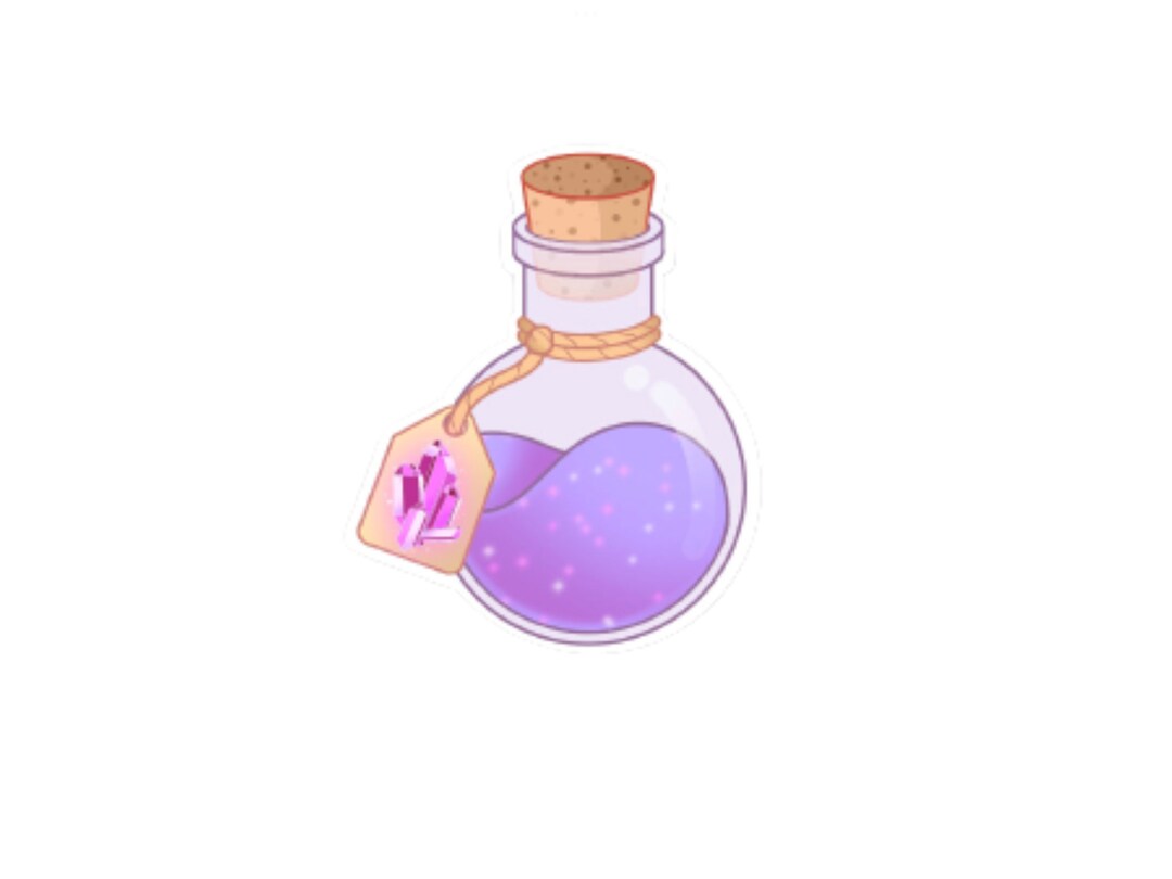 Potion Sticker Customizable - Etsy