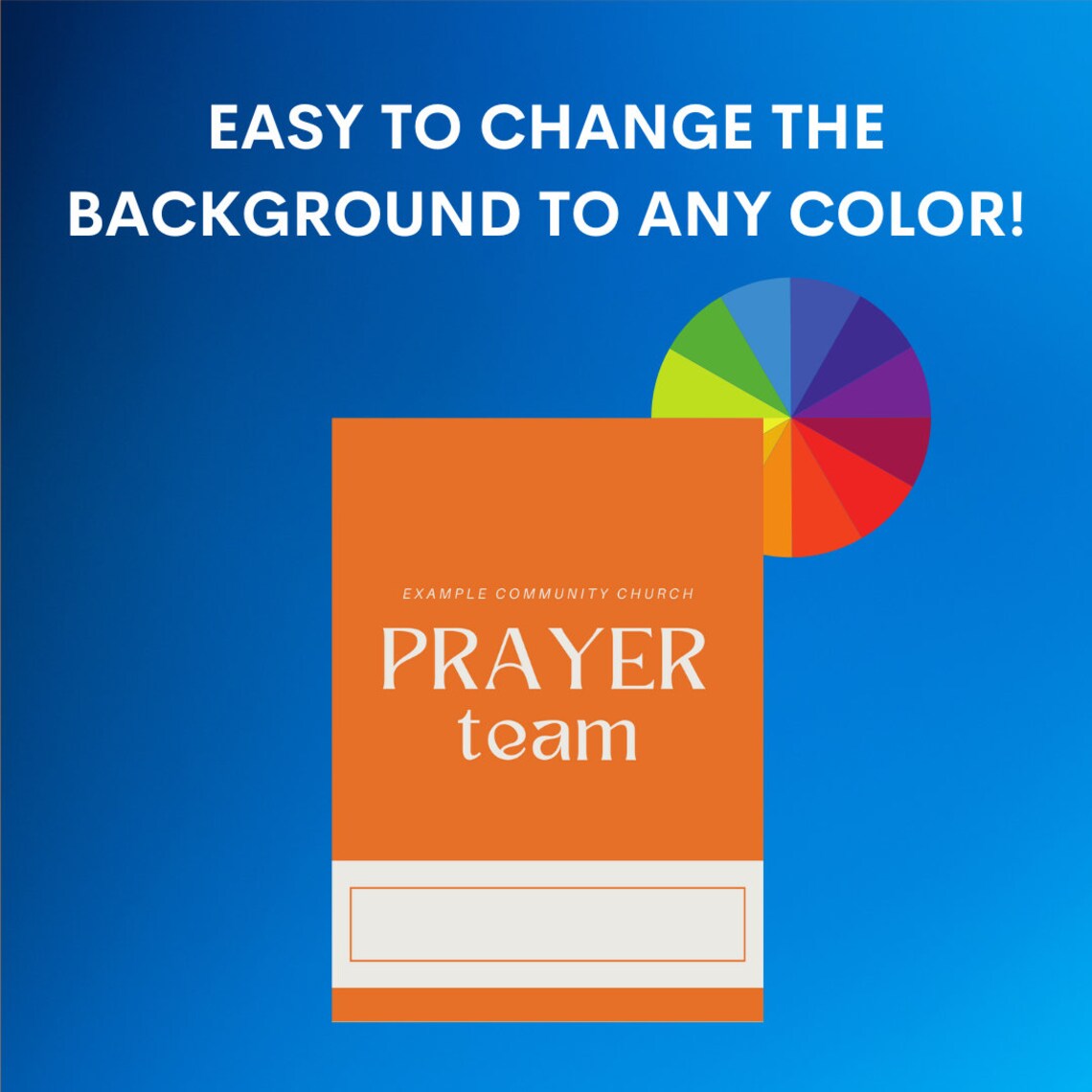 Prayer Lanyard Insert Digital Template canva - Etsy