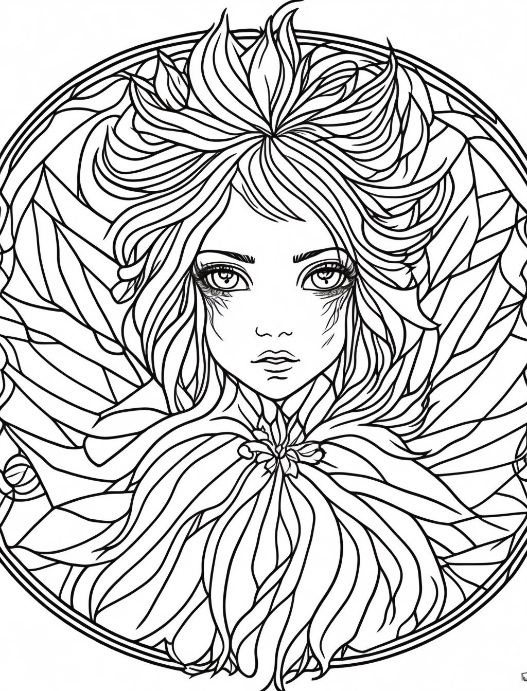 15 Wild Cute Little Fairy Elf Printable Coloring Book Out of - Etsy