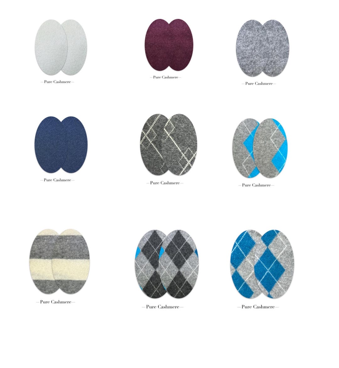 Elbow Patches / Sew on & Iron on Optional / Mending Hole / Recycled ...