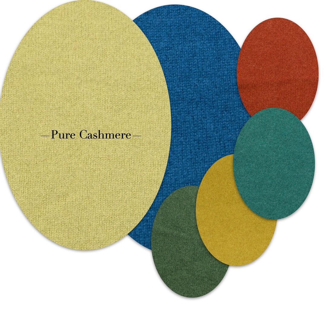 Elbow Patches for Cashmere / 100% Recycled Cashmere / Reinforcements ...