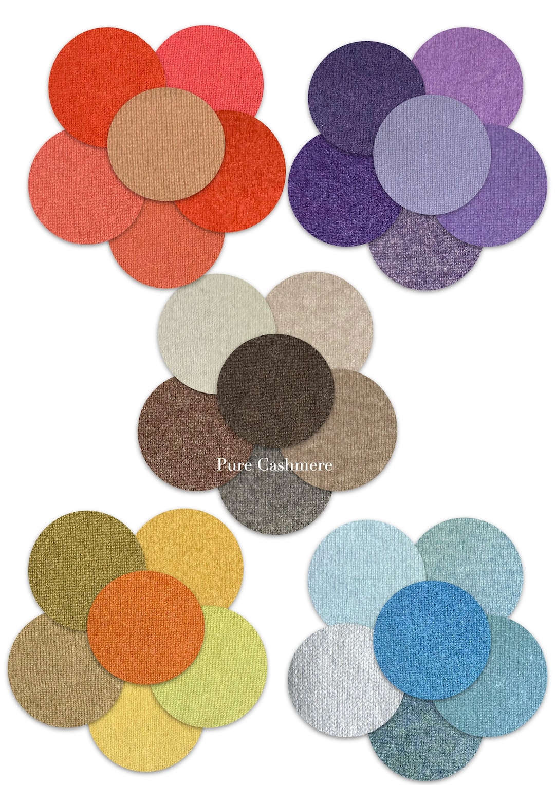 Cashmere Elbow Patches – Sew on - Iron on - Soft Knit Wool Repair ...