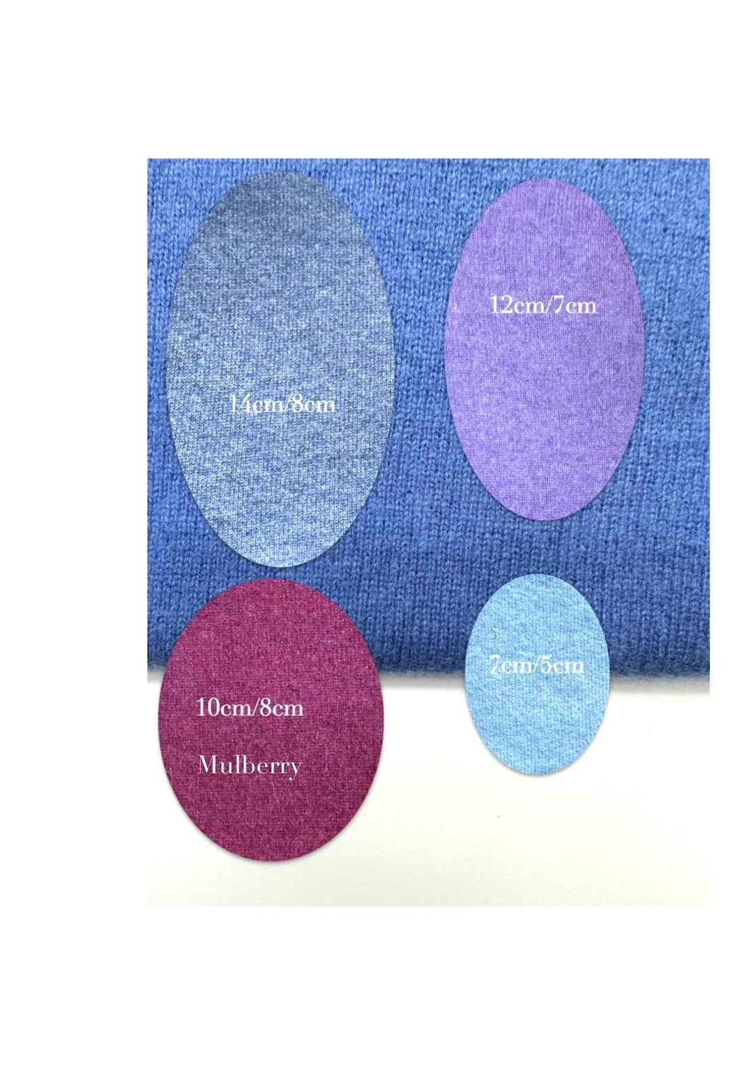 Cashmere Elbow Patches – Knitwear Repair, Mending Patches – Restore ...