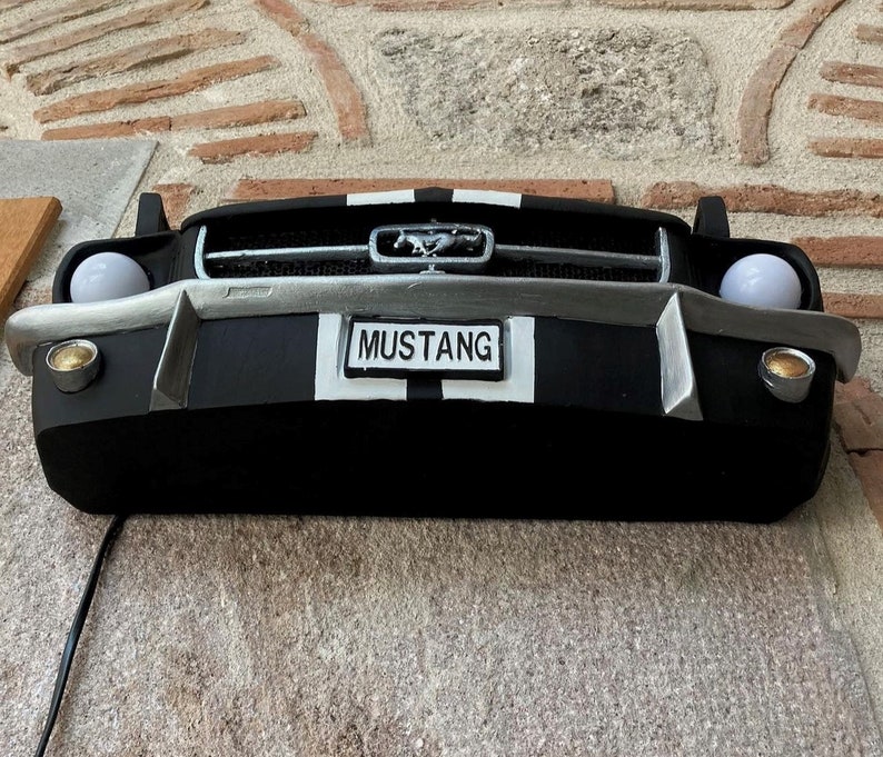 Ford Mustang Wall Decor Handmade Mustang Wall - Etsy