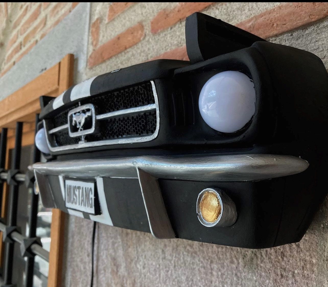 Ford Mustang Wall Decor, Handmade Mustang Wall Sculpture,classic Car ...