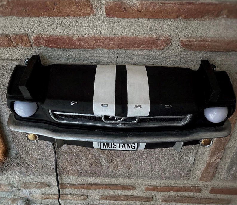 Ford Mustang Wall Decor Handmade Mustang Wall - Etsy