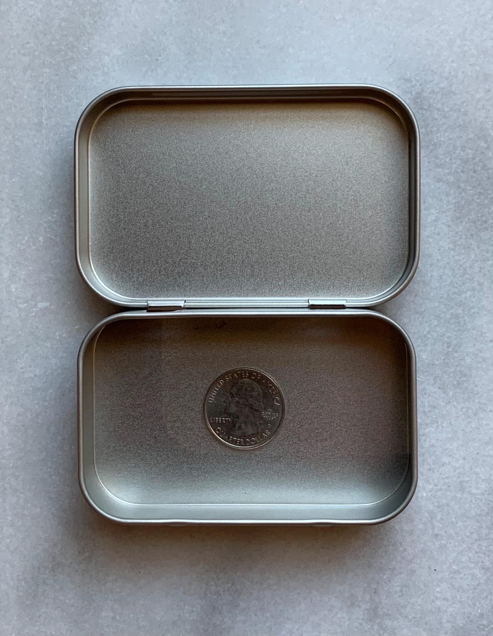 Collaged Resin Sealed Flip-top Tins | Unique Storage Containers ...