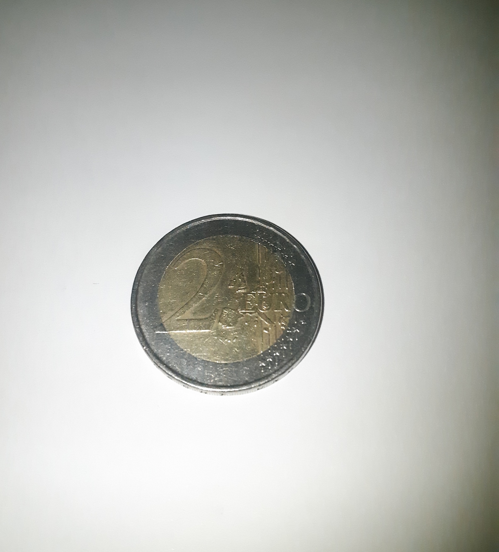 2 Euro Coin Germany, Federal Eagle, Year 2002 F - Etsy