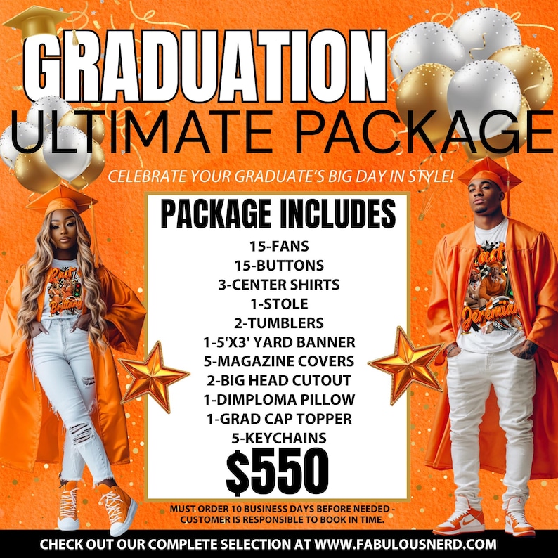 Ultimate Graduation Bundle Package - Etsy
