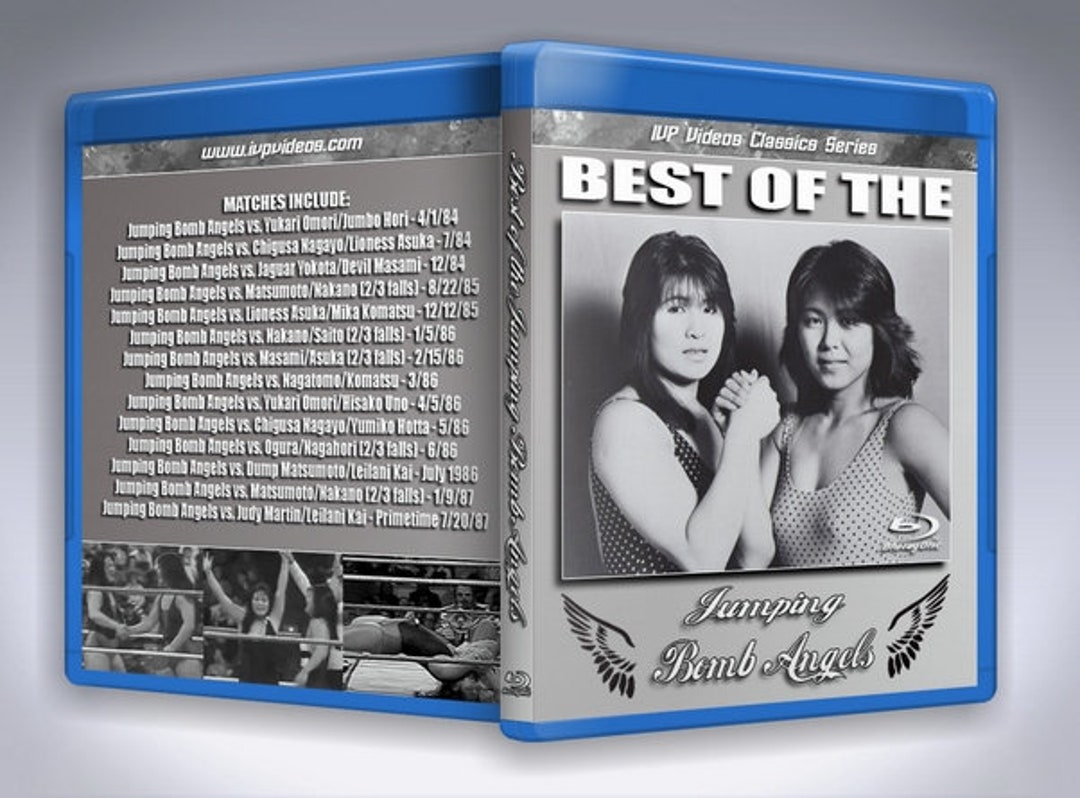 AJW Best of Jumping Bomb Angels Single Disc Blu-ray With Cover Art ...