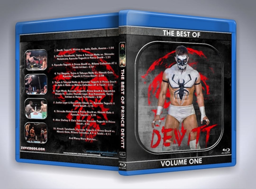 Best of Prince Devitt V.1 Single Disc Blu-ray With Cover Art Wrestling ...