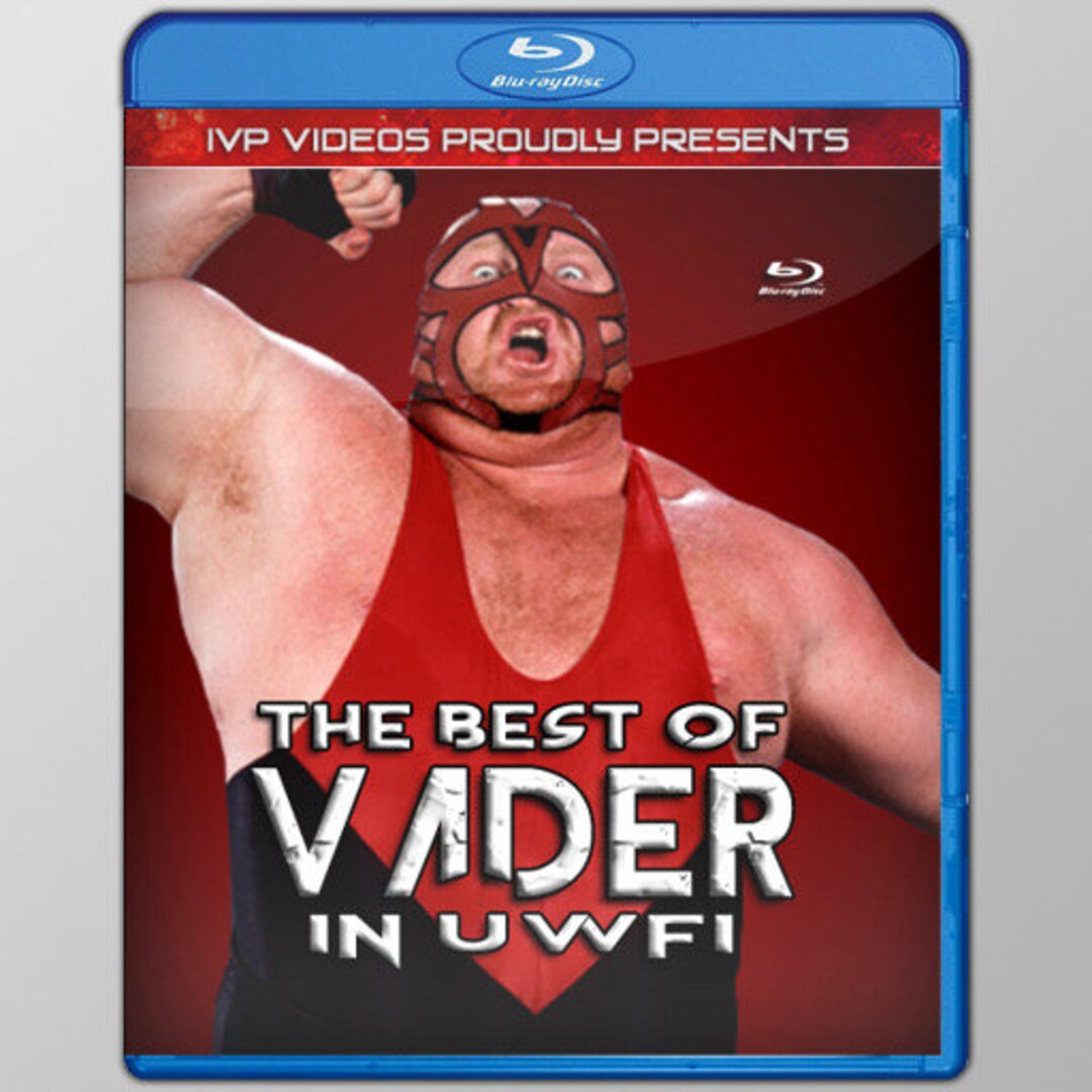 Best of Vader in UWFI in Japan Blu-ray With Cover Art Pro Wrestling - Etsy