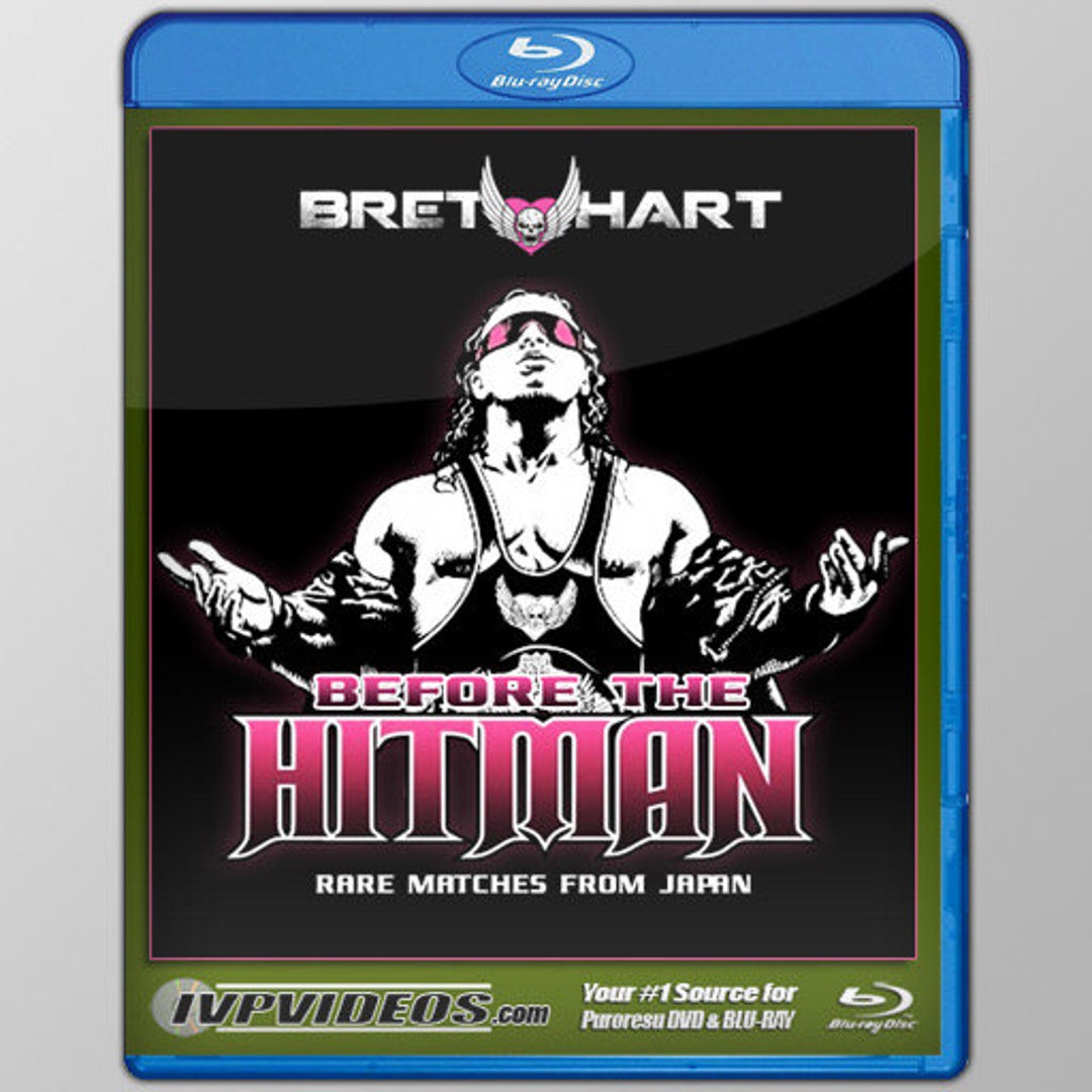 Best of Bret Hart in Japan Blu-ray With Cover Art WWE Wrestling - Etsy