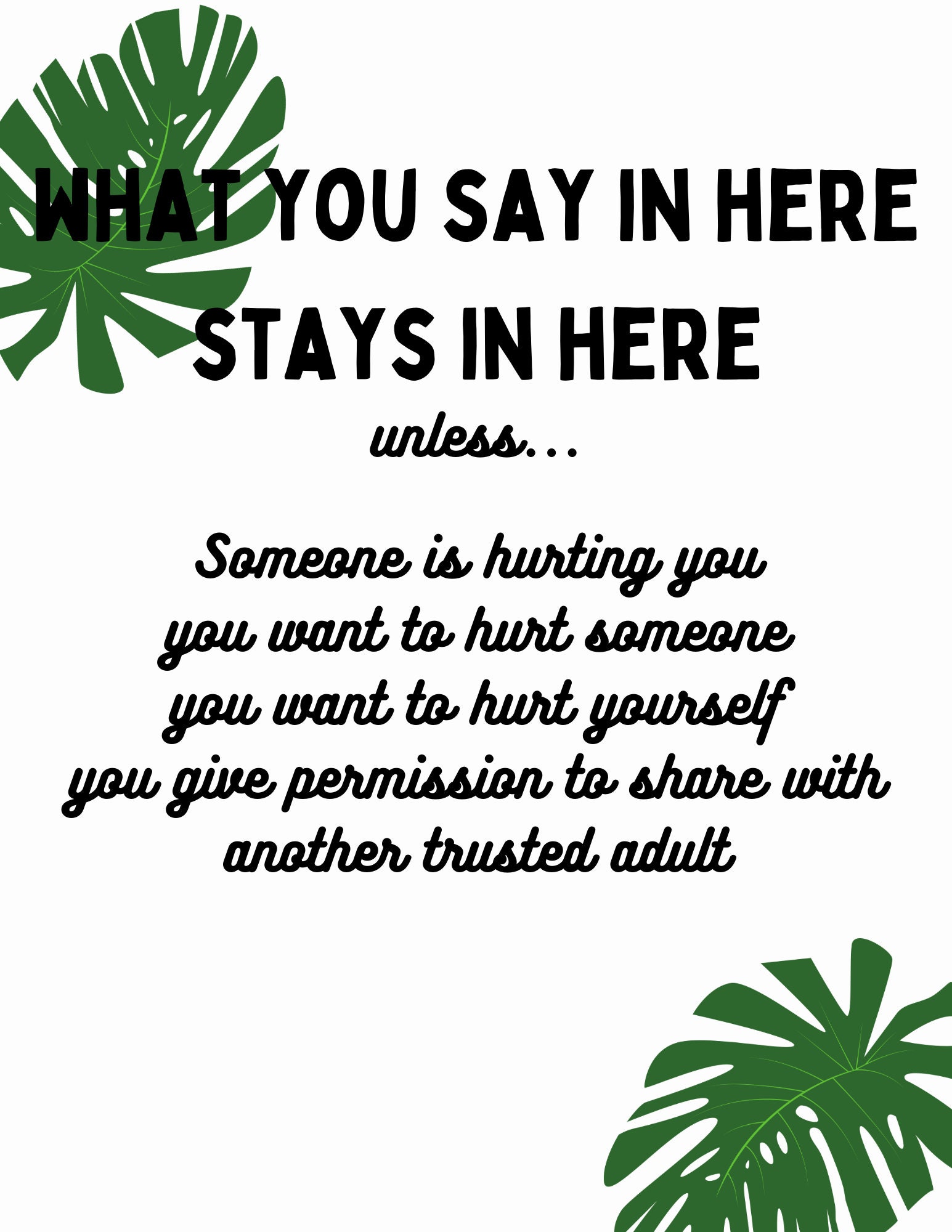 Social Work/counseling Office Decor - Etsy