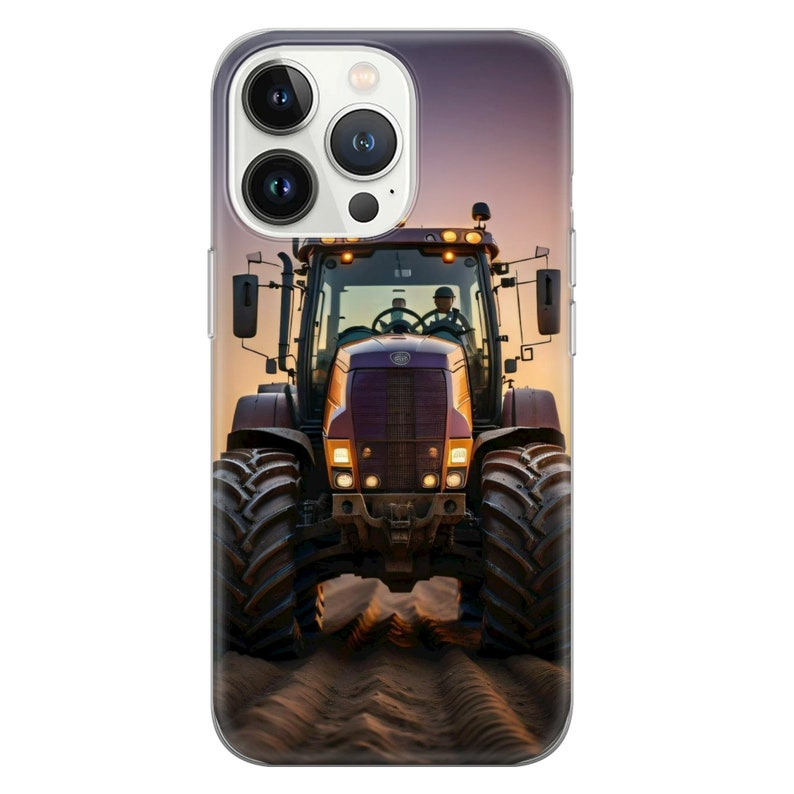 Tractor Agriculture Phone Case Fields Farmer Cover for iPhone 15 14 13 ...