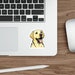 Yellow Lab Dog Decal - Weather-resistant Vinyl - Etsy