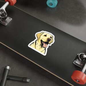 Yellow Lab Dog Decal - Weather-resistant Vinyl - Etsy