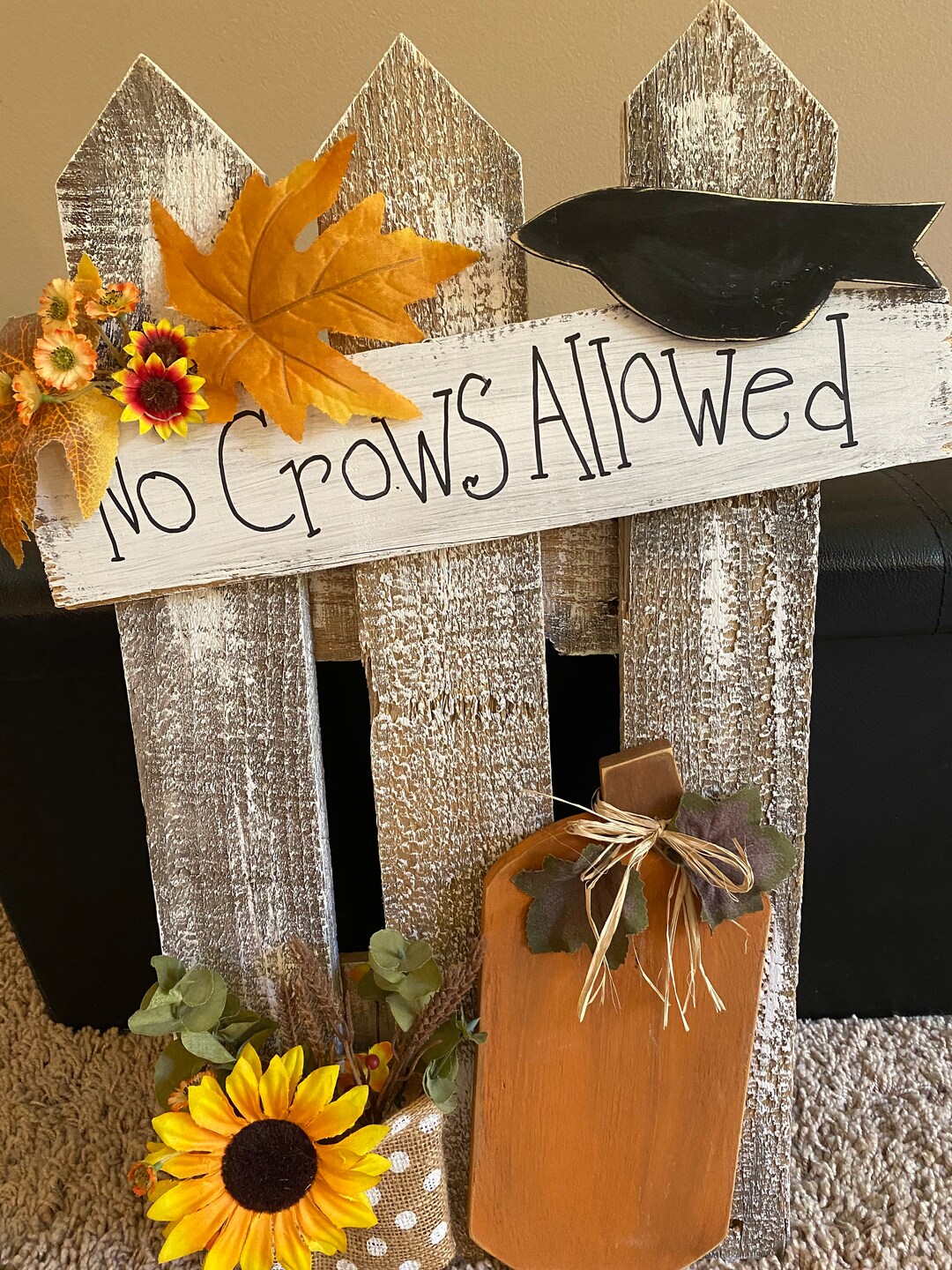 No Crows Fence - Etsy