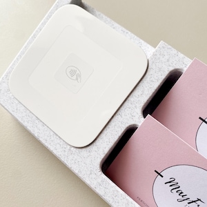 Square Reader and Business Card Holder • Customisable • Custom Dock ...