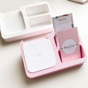 Square Reader and Business Card Holder • Customisable • Custom Dock ...