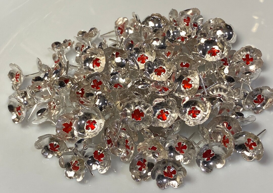 108 Pure Silver Small Flower Set - Etsy