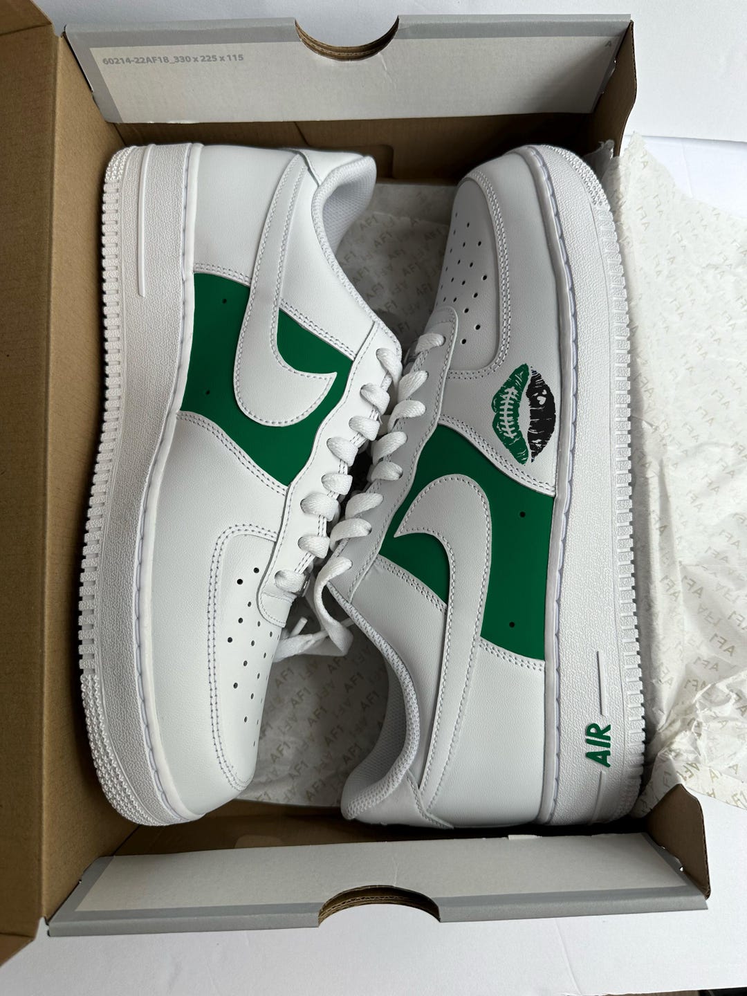 Philadelphia Air Force 1 Custom Green - Etsy