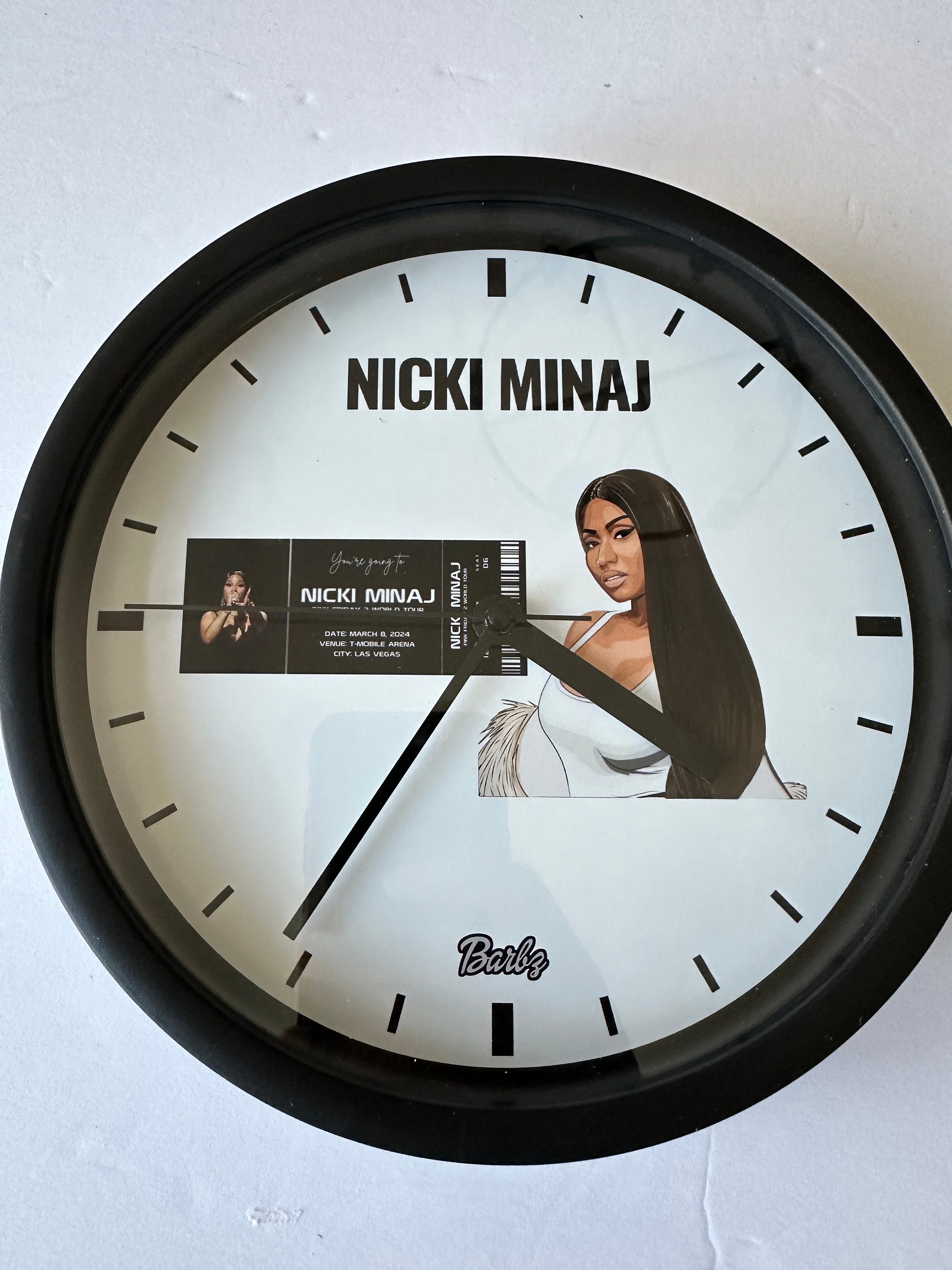 Nicki Minaj Pink Friday 2 Clock - Etsy