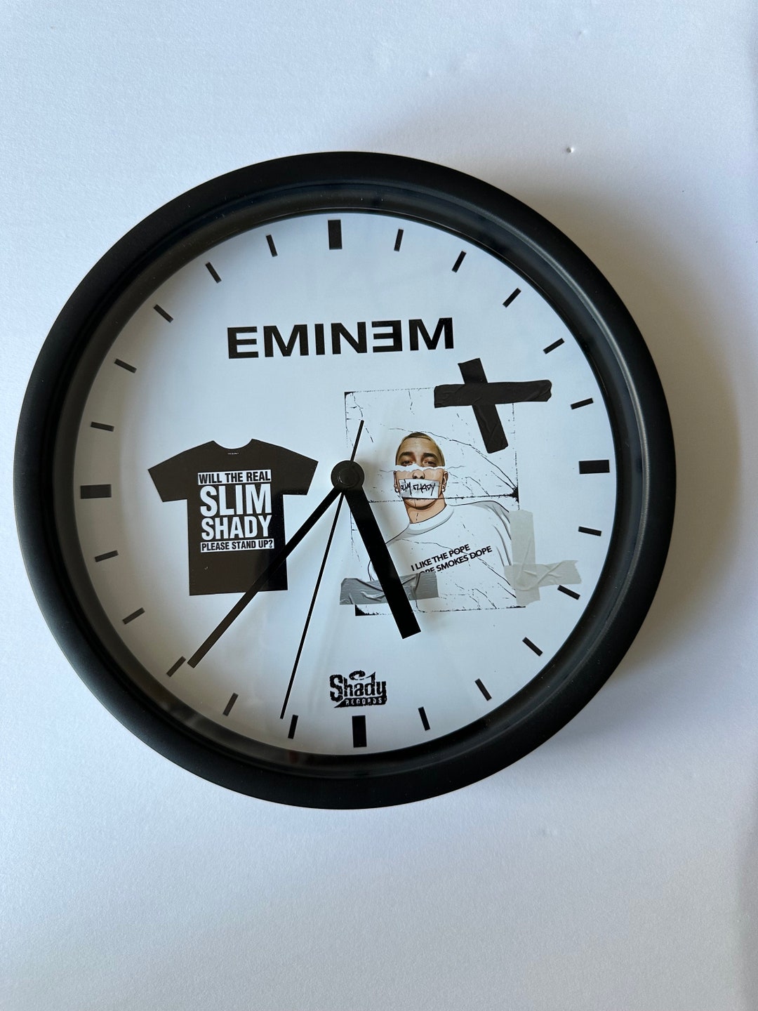 Eminem Slim Shady Clock - Etsy