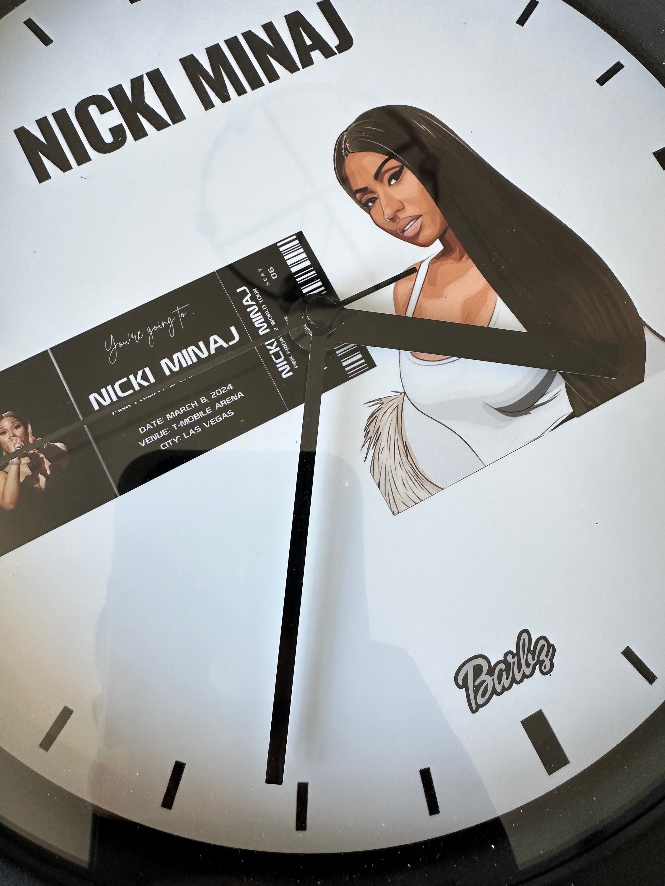 Nicki Minaj Pink Friday 2 Clock - Etsy