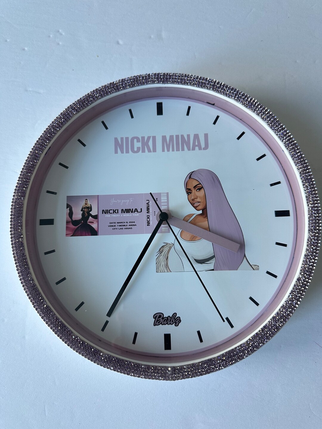 Nicki Minaj Pink Friday 2 Clock - Etsy