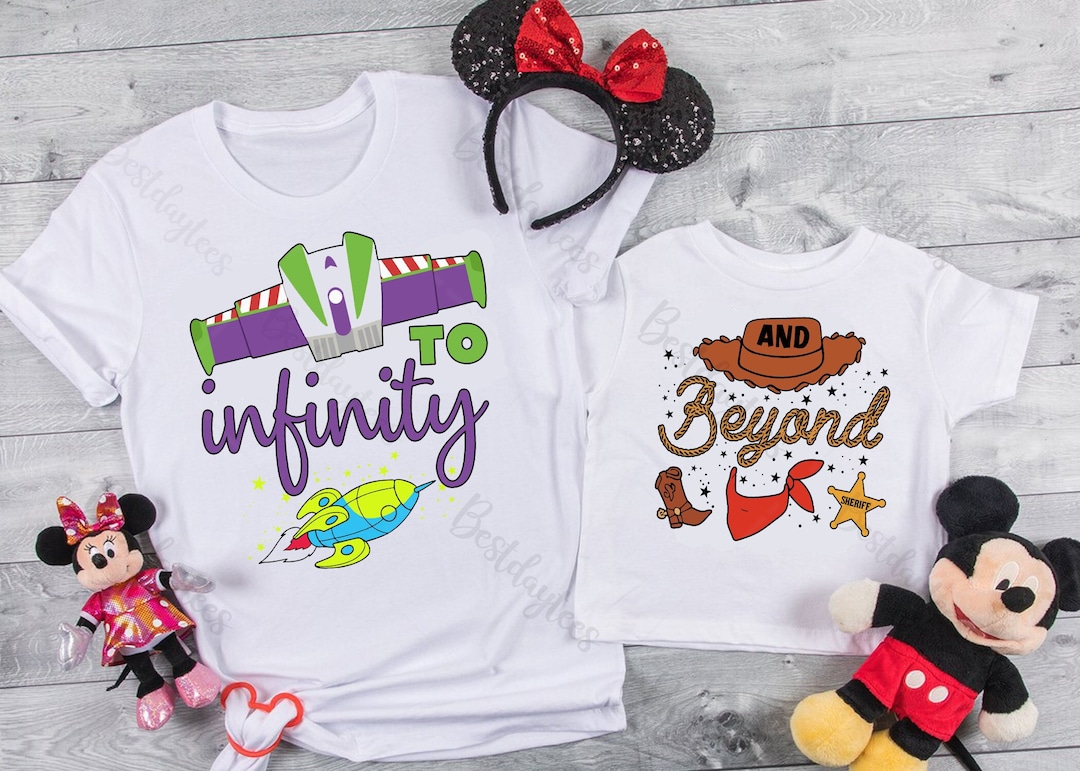 To Infinity and Beyond Shirts, Toy Story Matching Shirts, Disney Family ...