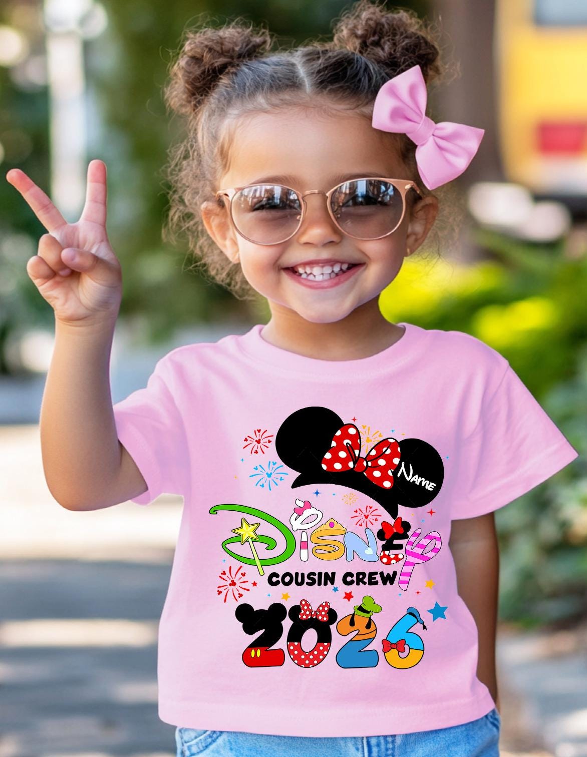 Matching Disney Cousin Shirts, COUSIN CREW Sunglasses Mickey Mouse ...