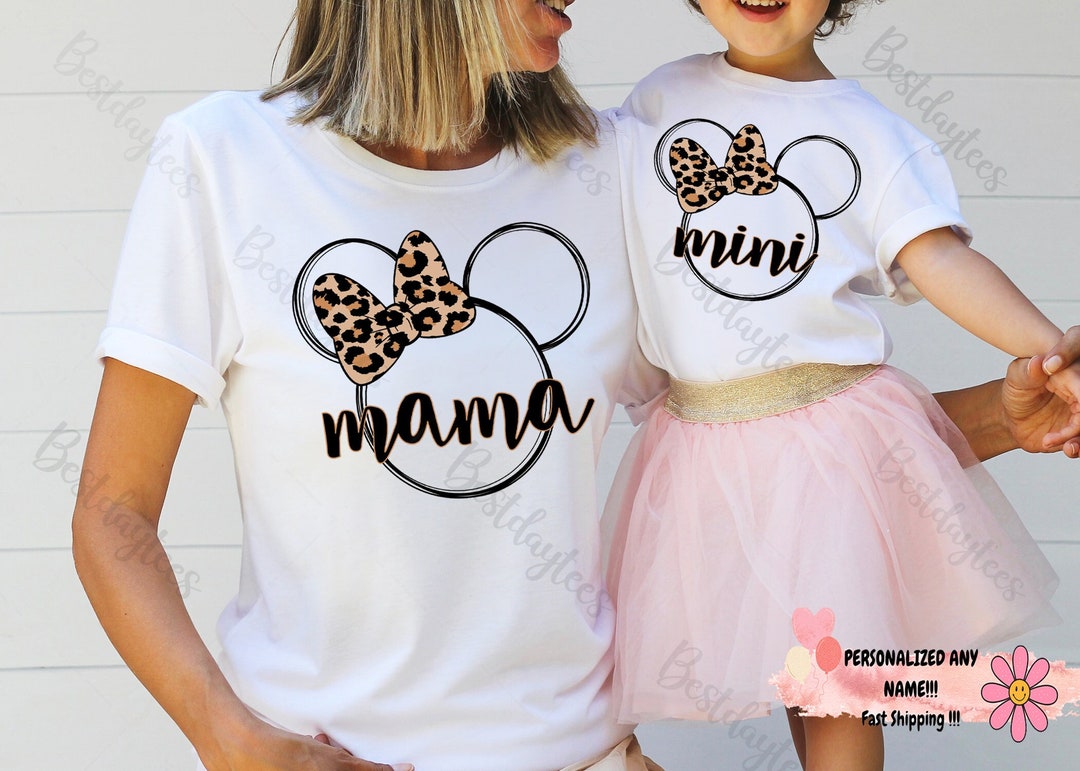 Disney Mama and Mini Shirt,disney Mom and Daughter Matching Shirts ...