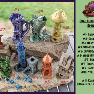 Lighthouse Tiny Dice Tower - Etsy