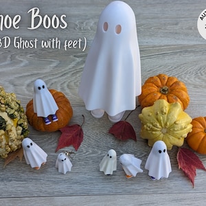 Shoe Boos zou3d Ghost With Feet - Etsy