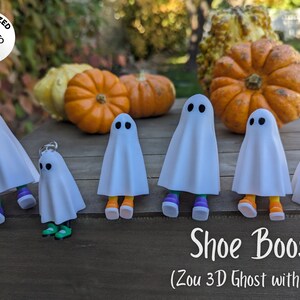 Shoe Boos zou3d Ghost With Feet - Etsy