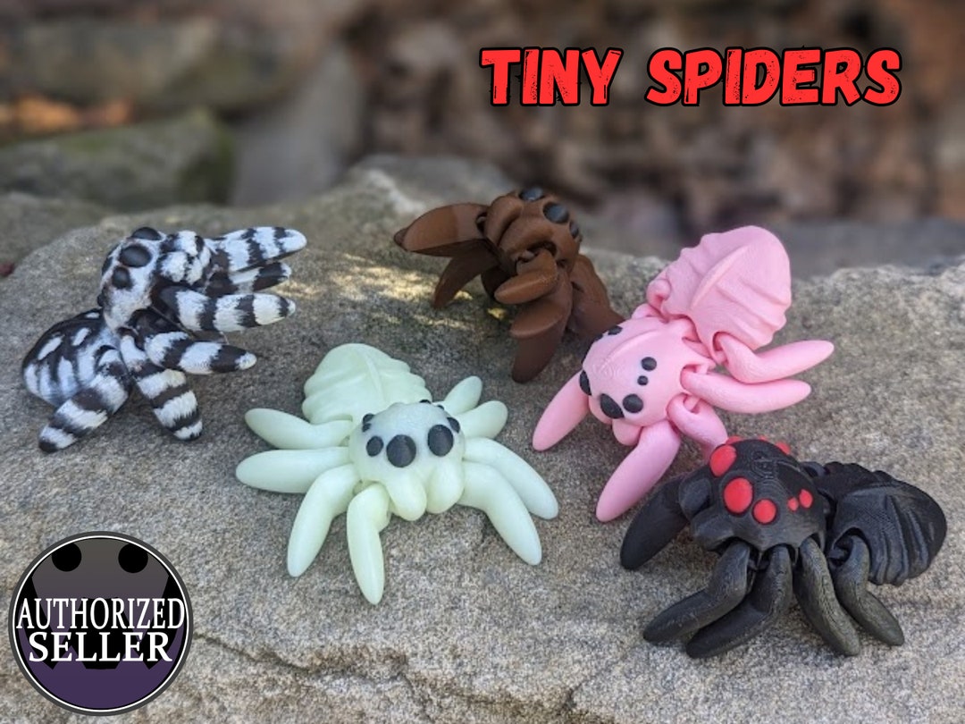Tiny Spider Fidget - Etsy