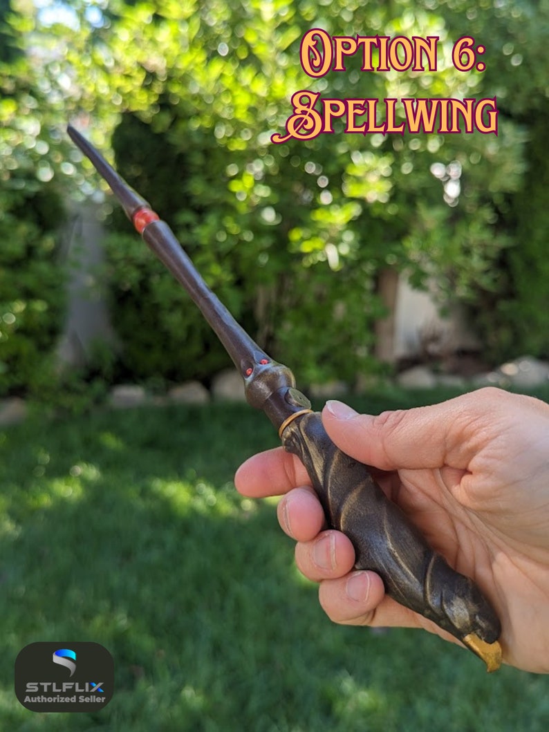 Customizable Wands (STLFLIX Design) - Etsy