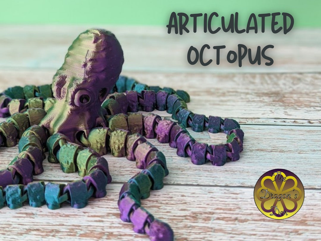 Articulated Octopus (the Dragon's Den Original Design) - Etsy