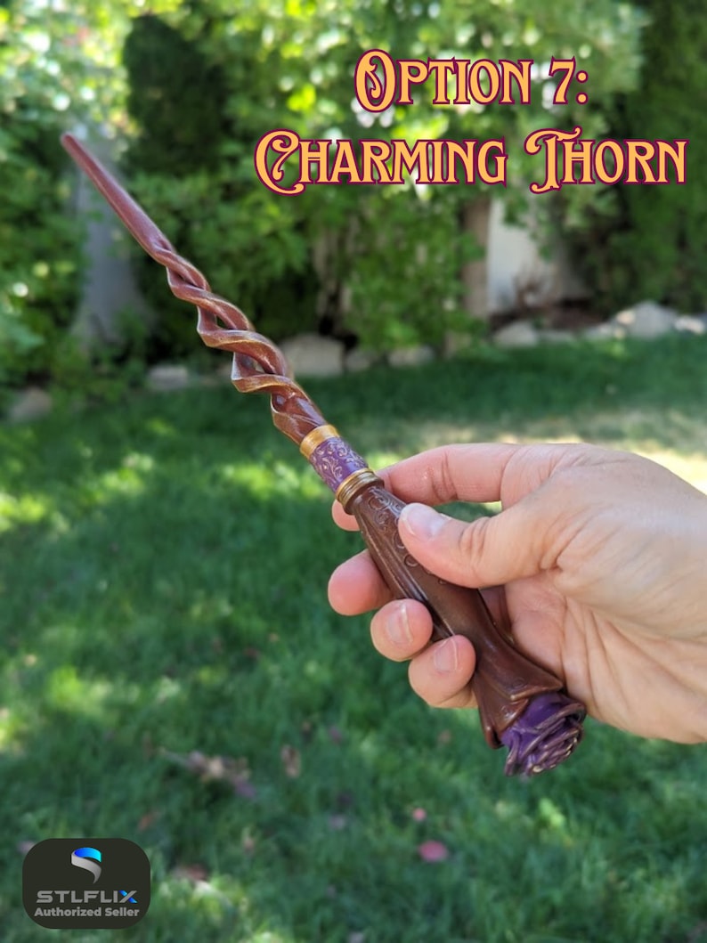 Customizable Wands (STLFLIX Design) - Etsy