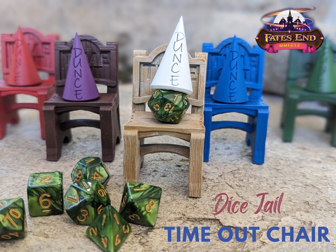 Dice Jail Time Out Chair - Etsy