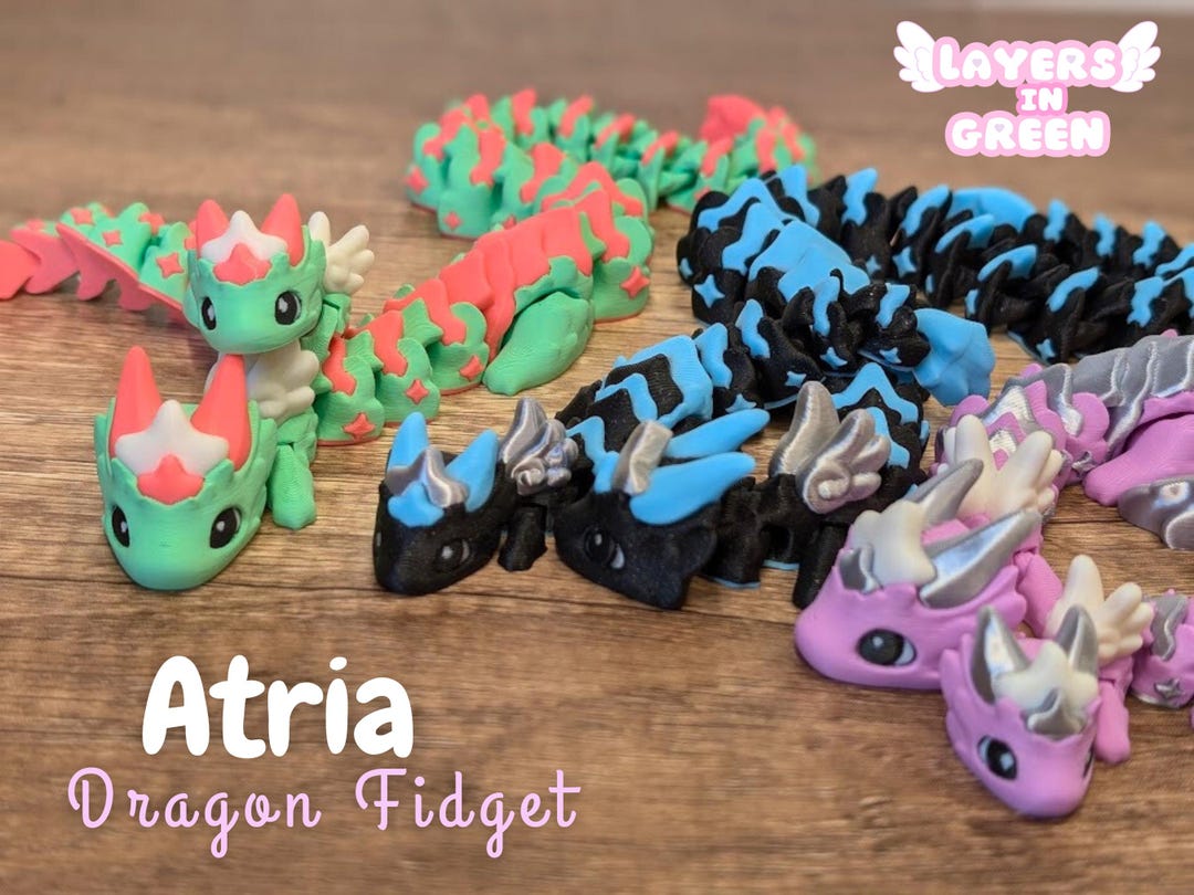 Dragon Fidget "atria" - Etsy